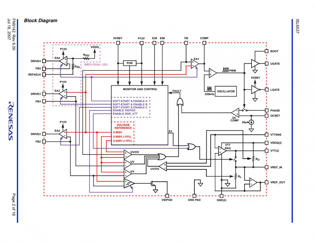 ISL6537 document page 2