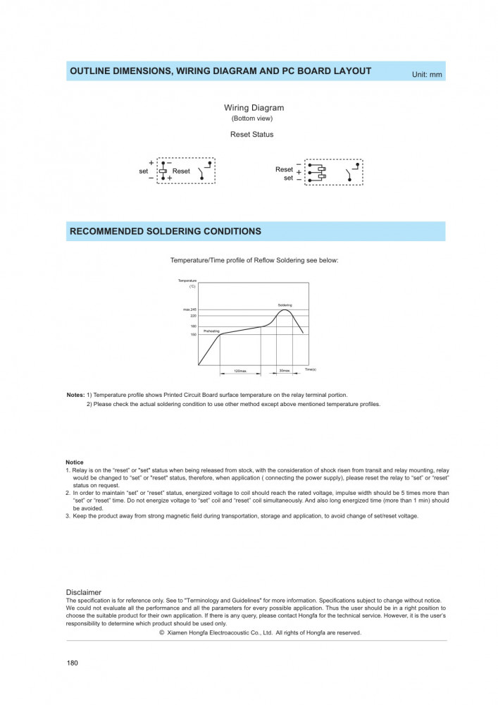 HF163F-L relay datasheet page 3