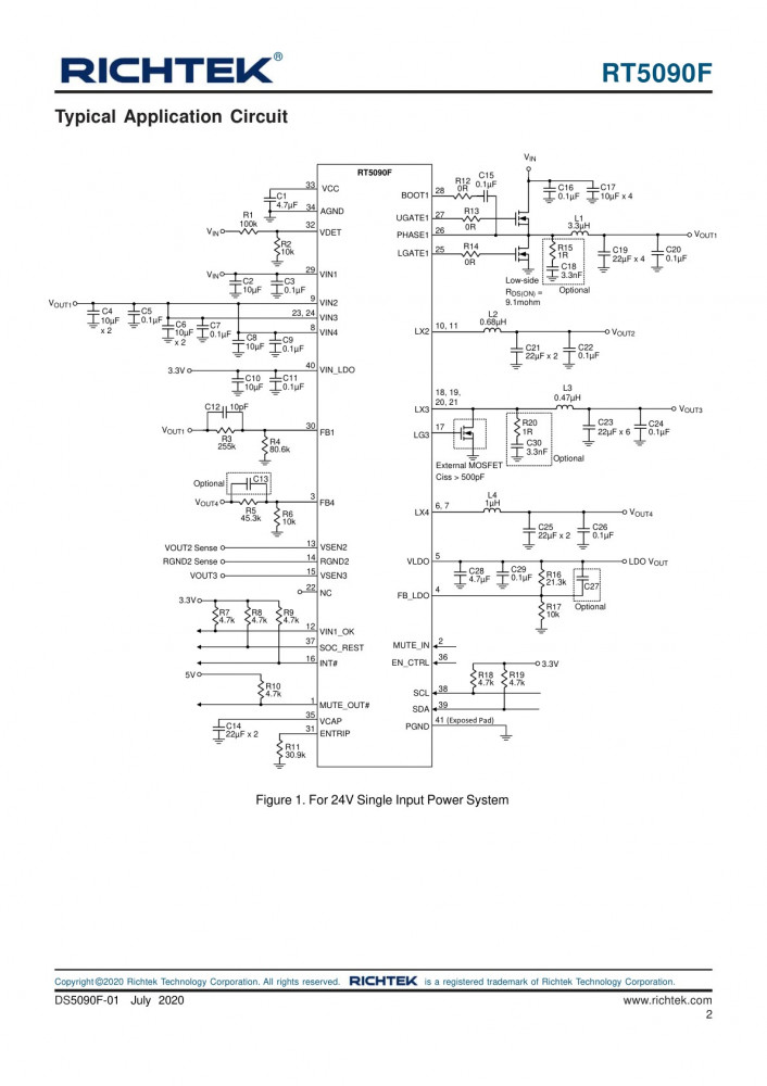 RT5090F technical document page 2