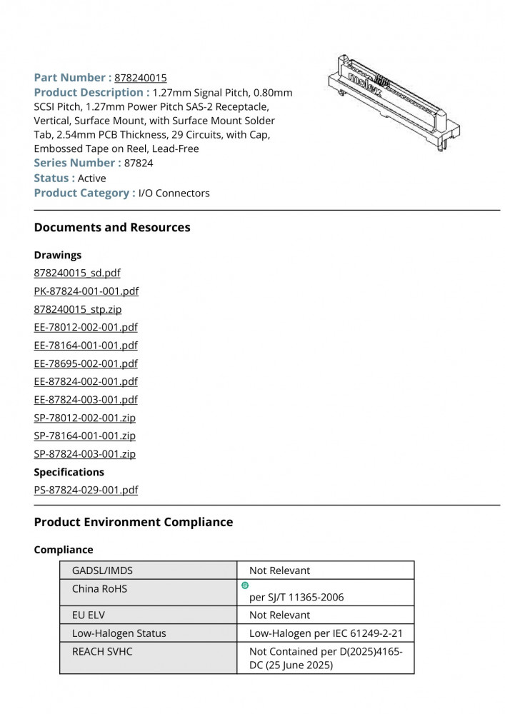 878240015 technical document image, page 1