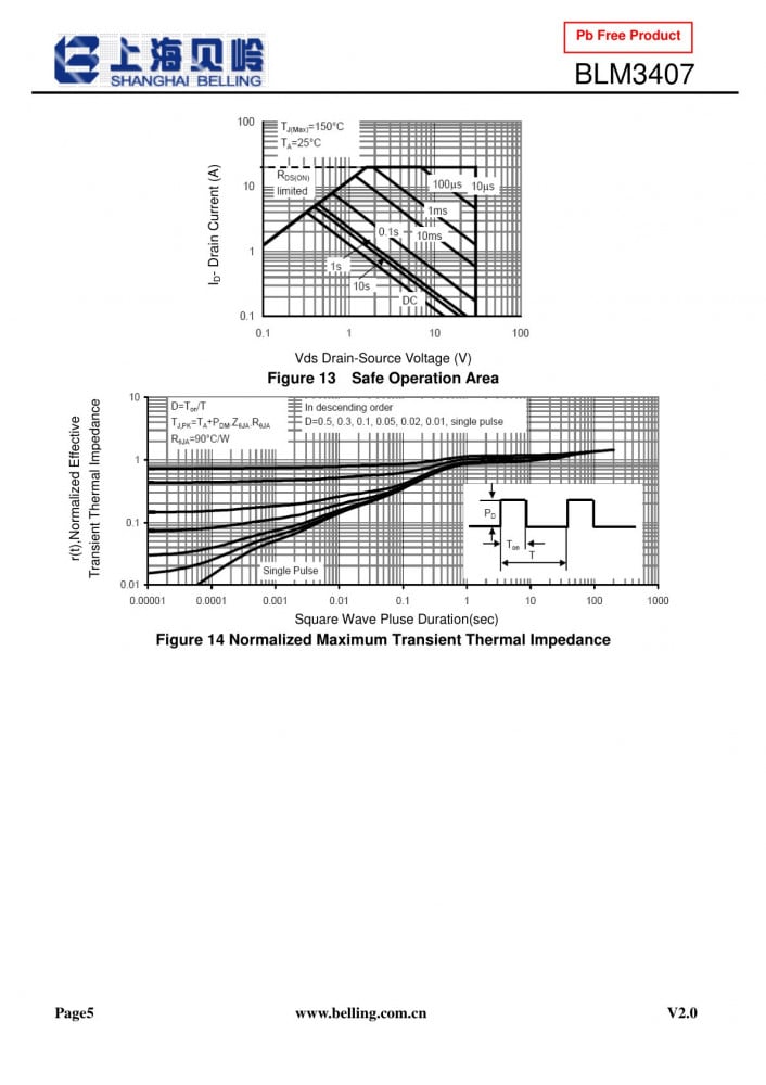 BLM3407 datasheet page 5