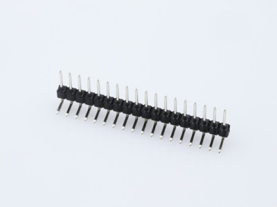KK 254 Breakaway Header, Right-Angle Surface Mount Compatible, 18 Circuits, Tin (Sn) Plating, Mating Pin Length 8.23mm, Bag for sale