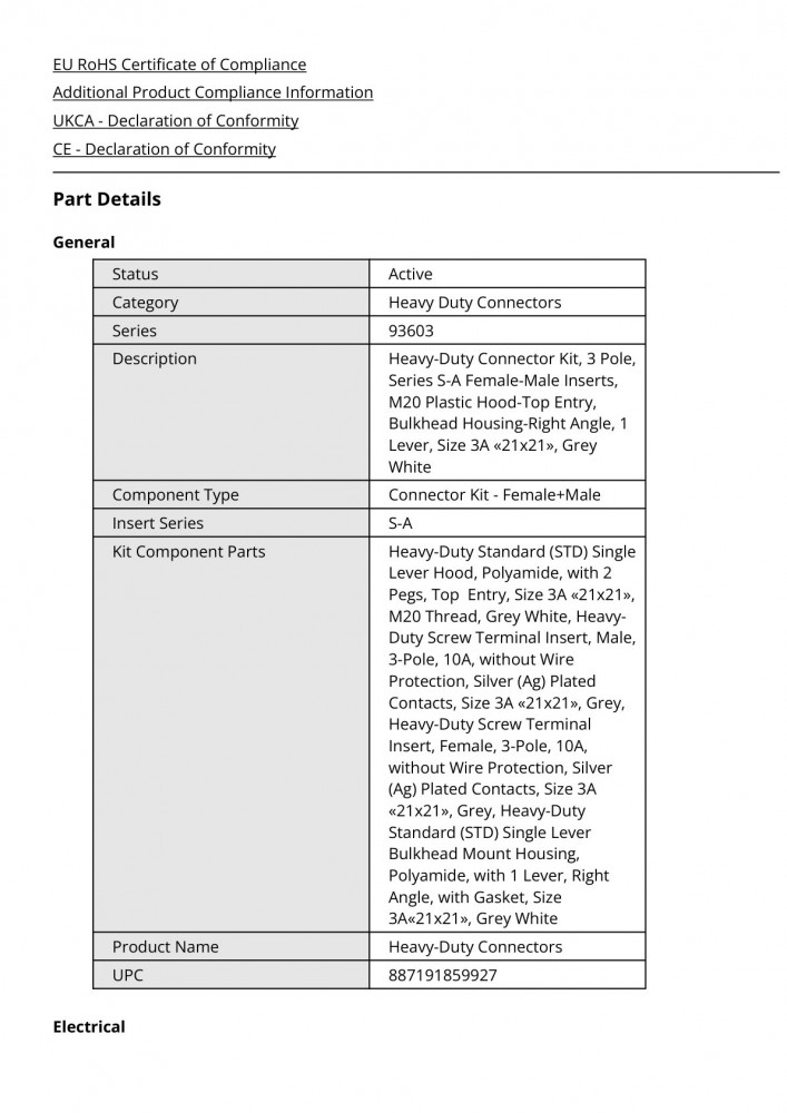MOLEX 936030009 technical document page 2