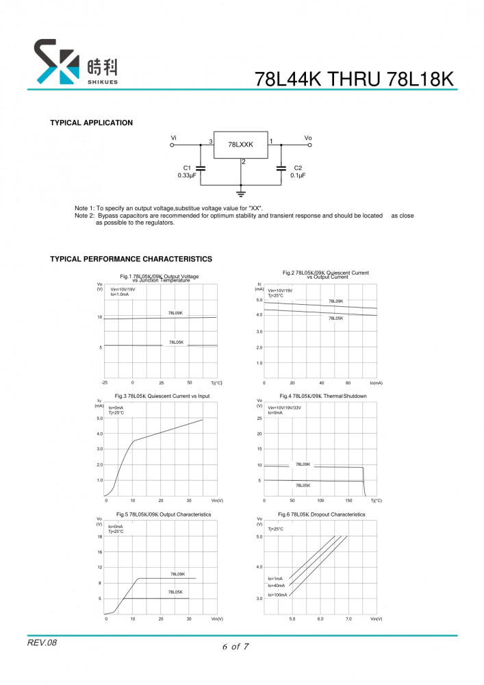 78L44K datasheet page 6