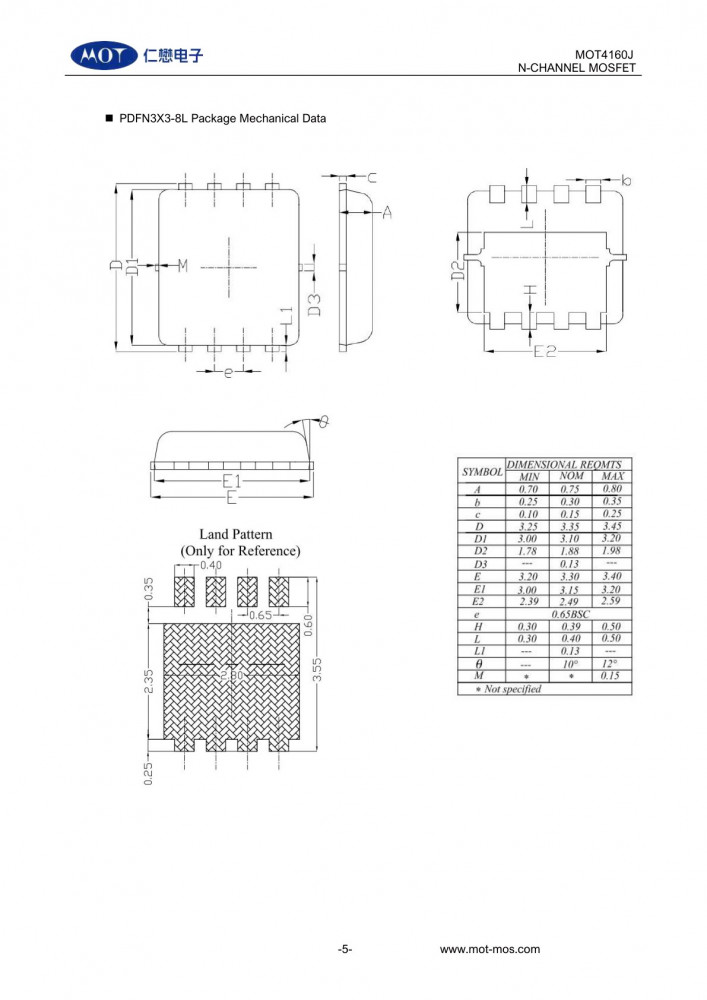 MOT4160J datasheet page 5