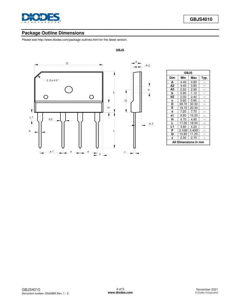 GBJS4010 datasheet page 4