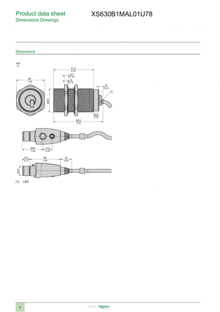 XS630B1MAL01U78 technical document page 4