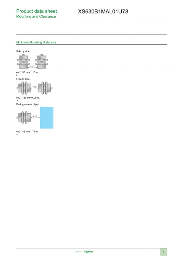 XS630B1MAL01U78 technical document page 5