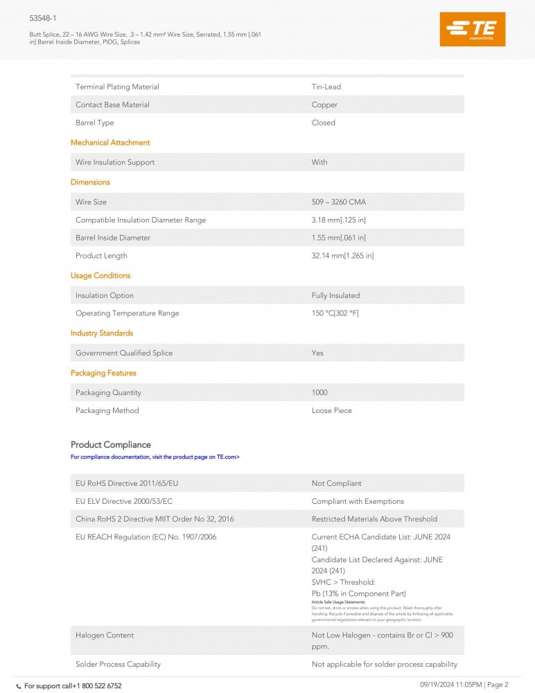 53548-1 technical document page 2