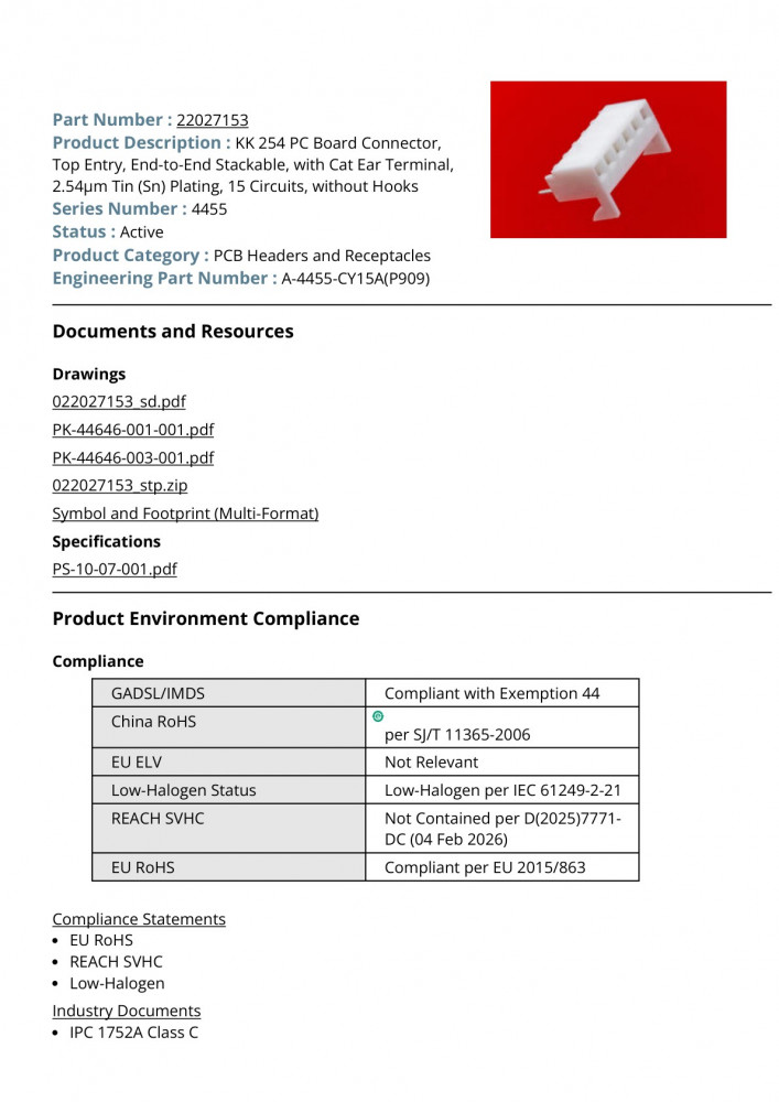 22027153 technical document preview, page 1