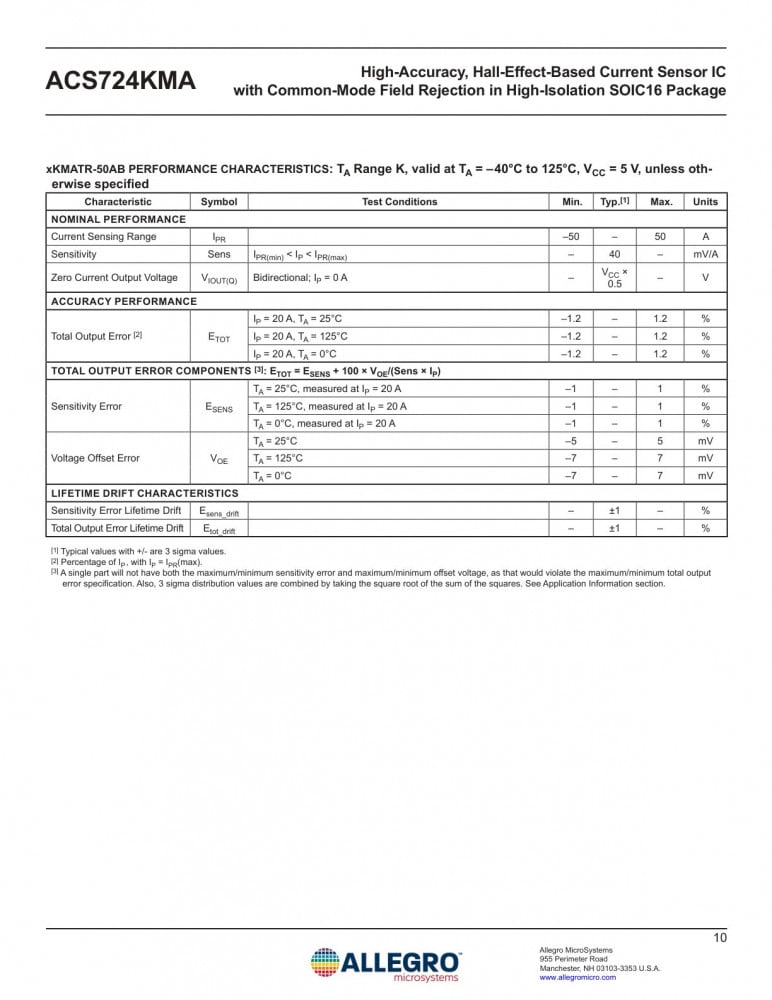 ACS724KMA datasheet page 10