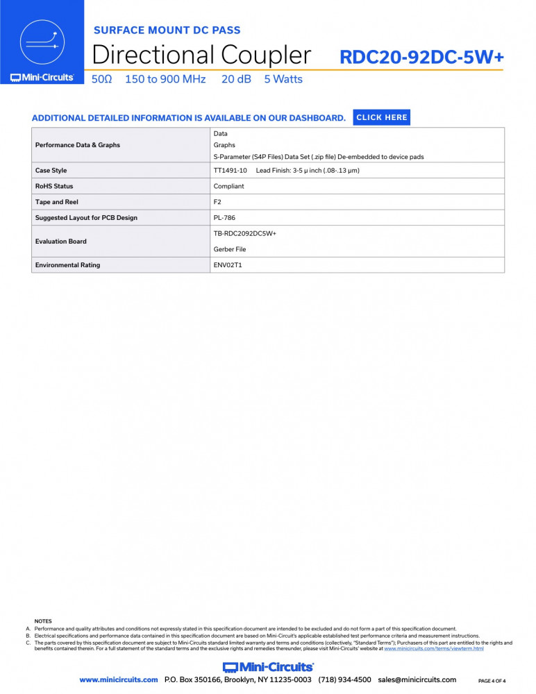 RDC20-92DC-5W+ datasheet page 4