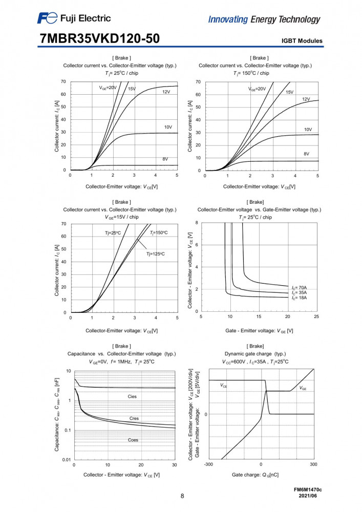 7MBR35VKD120-50 datasheet page 8