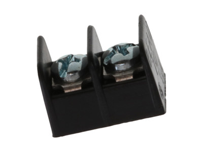 8.26mm Pitch Beau PCB Terminal Strip, without Mounting Ends, Black, 3 Circuits