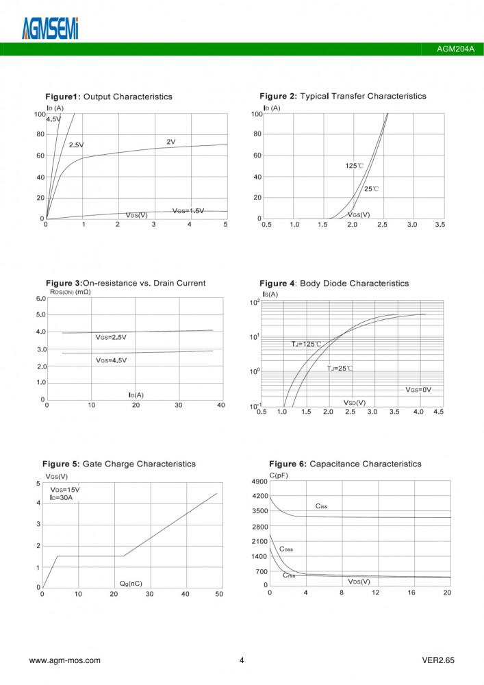AGM204A datasheet page 4
