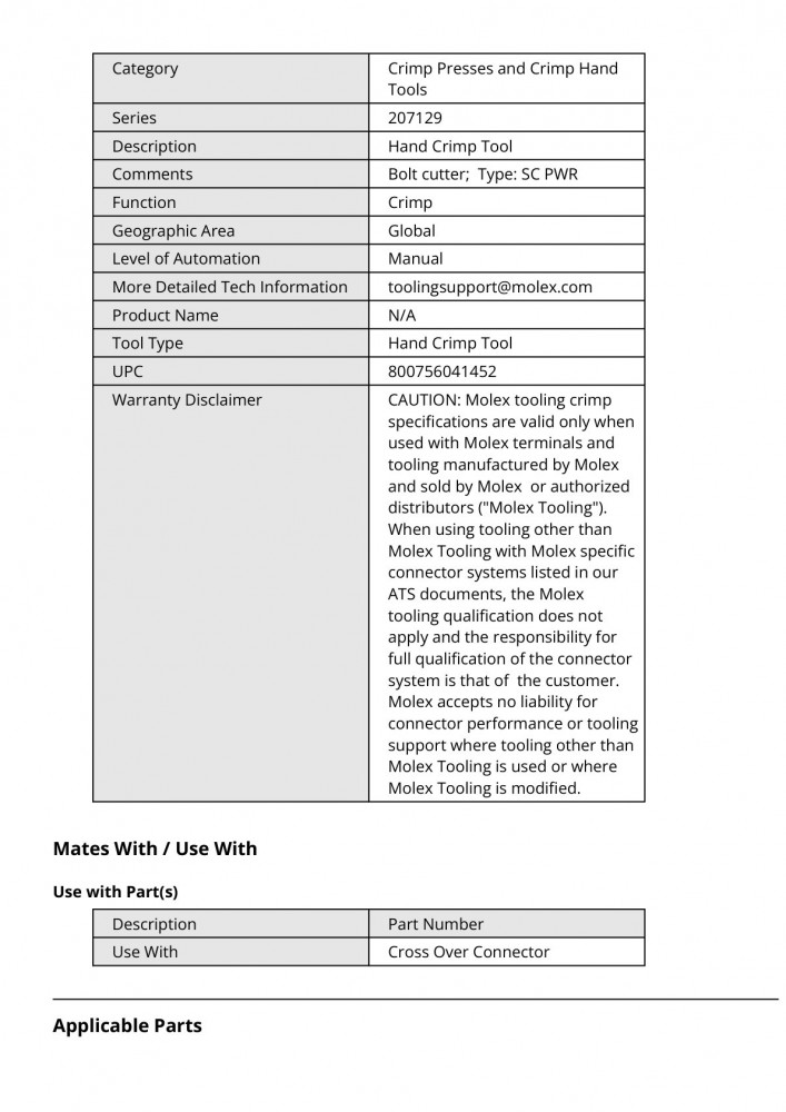 Product document image, page 2