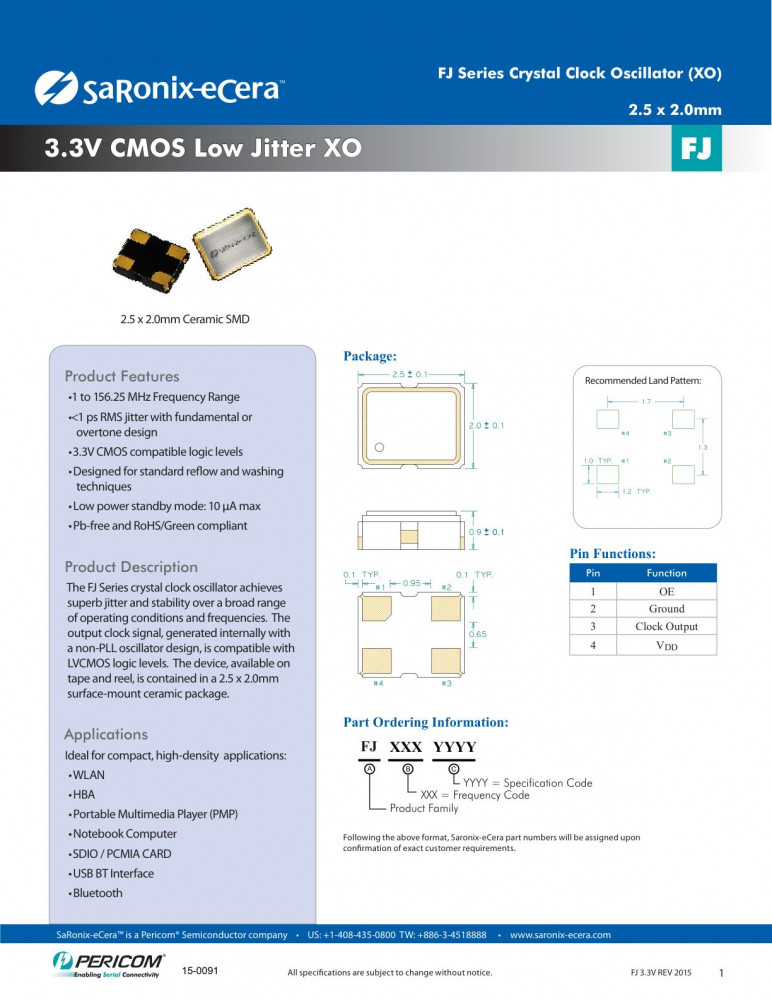FJ2400011 technical document page 1