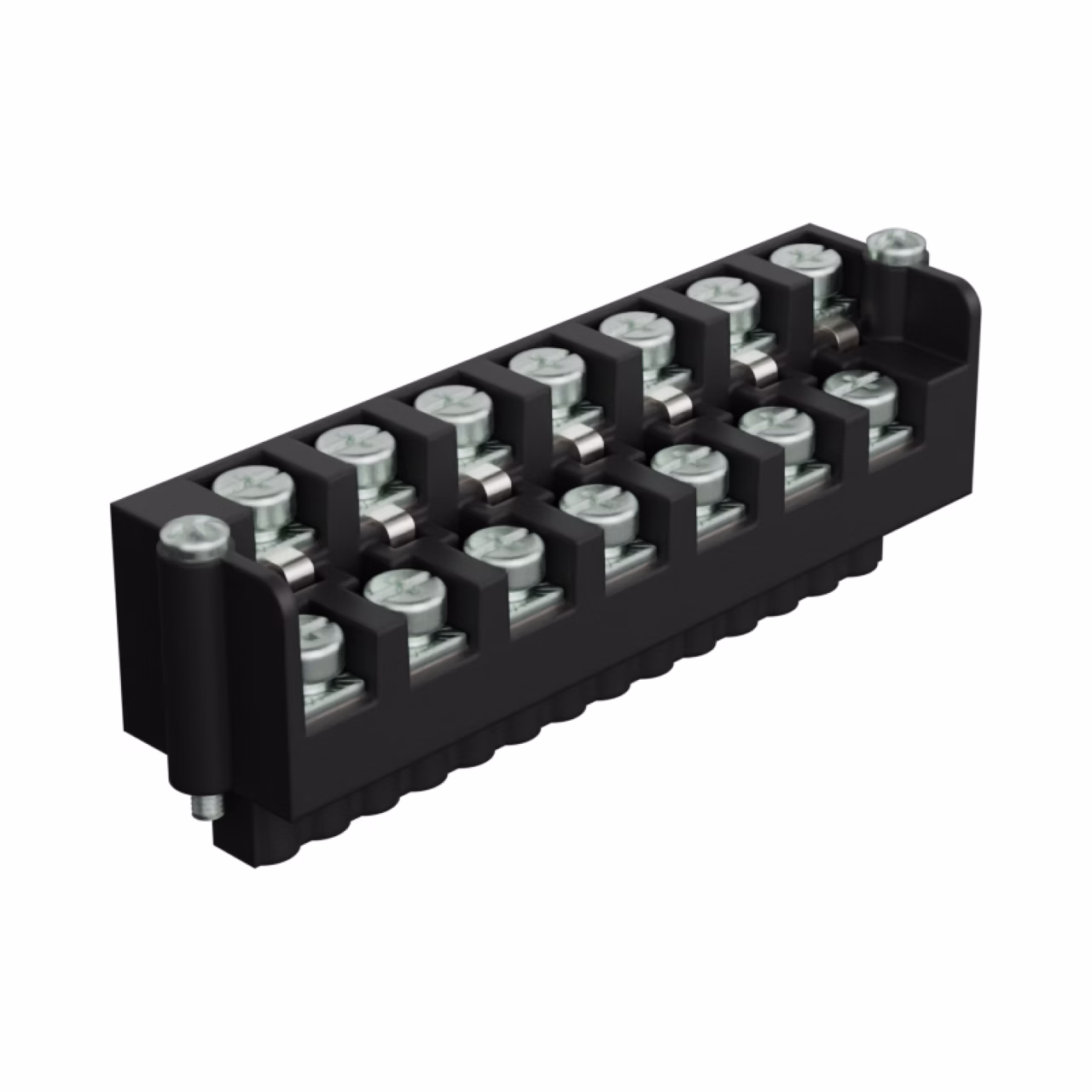 5.08mm Pitch Beau EuroMate Pluggable Terminal Block, Dual Level, 90° Wire Entry, with Retention Screws, 14 Circuits for sale