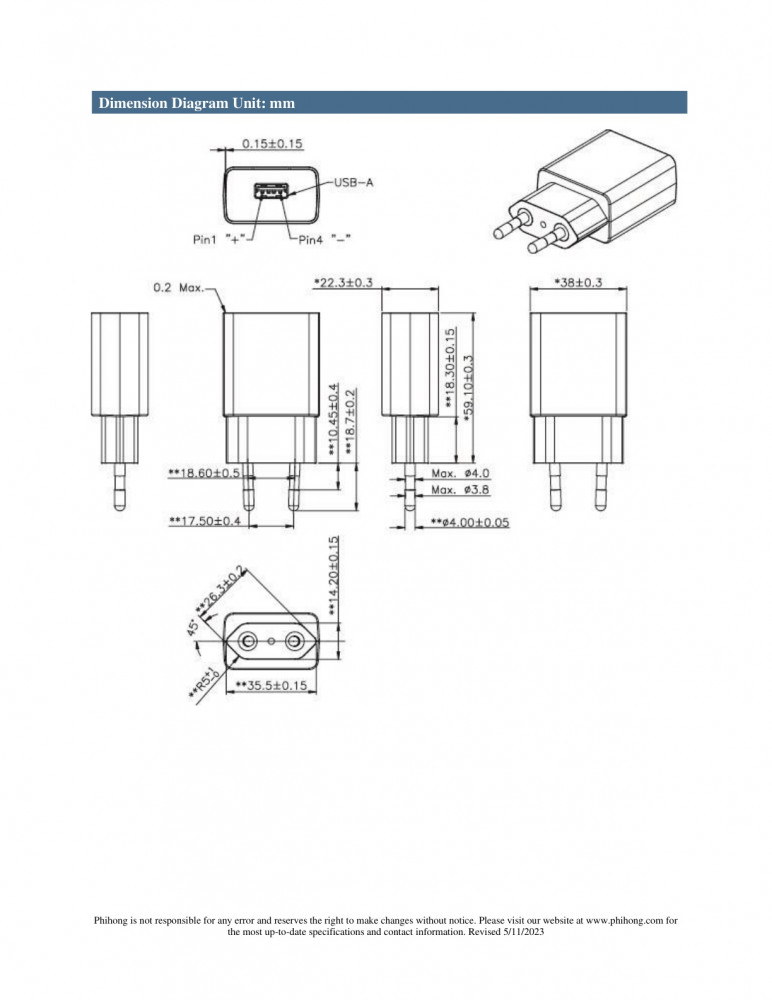 MQ10E-050B-H technical document, page 3
