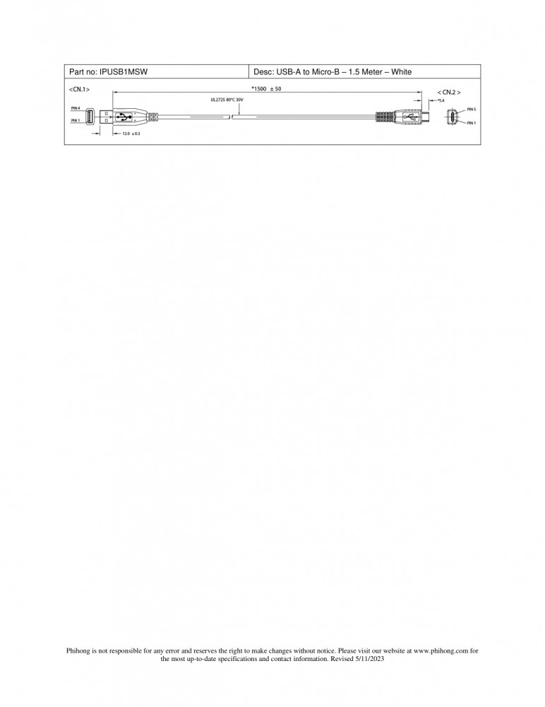 MQ10E-050B-H technical document, page 5
