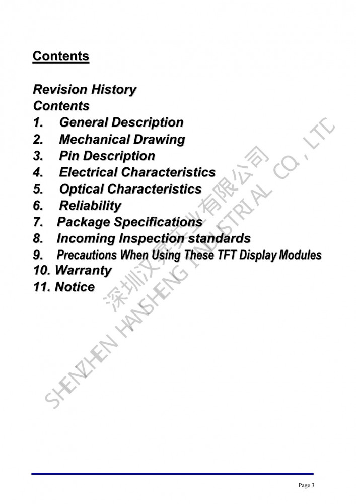 HS20S010B datasheet page 4