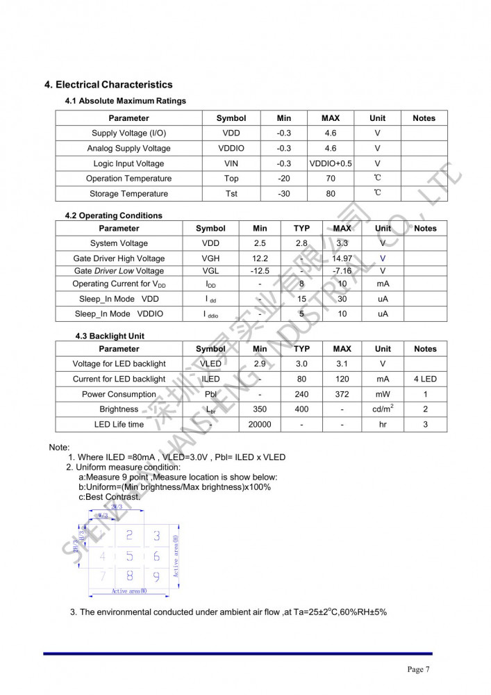 HS20S010B datasheet page 8