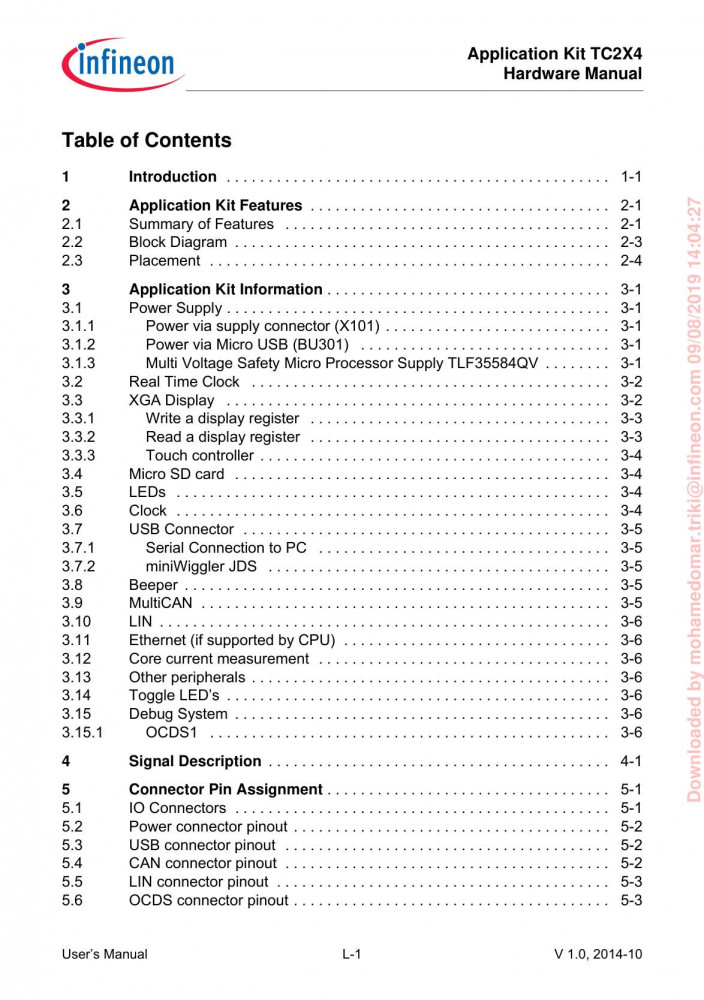 Application Kit TC2X4 manual page 5