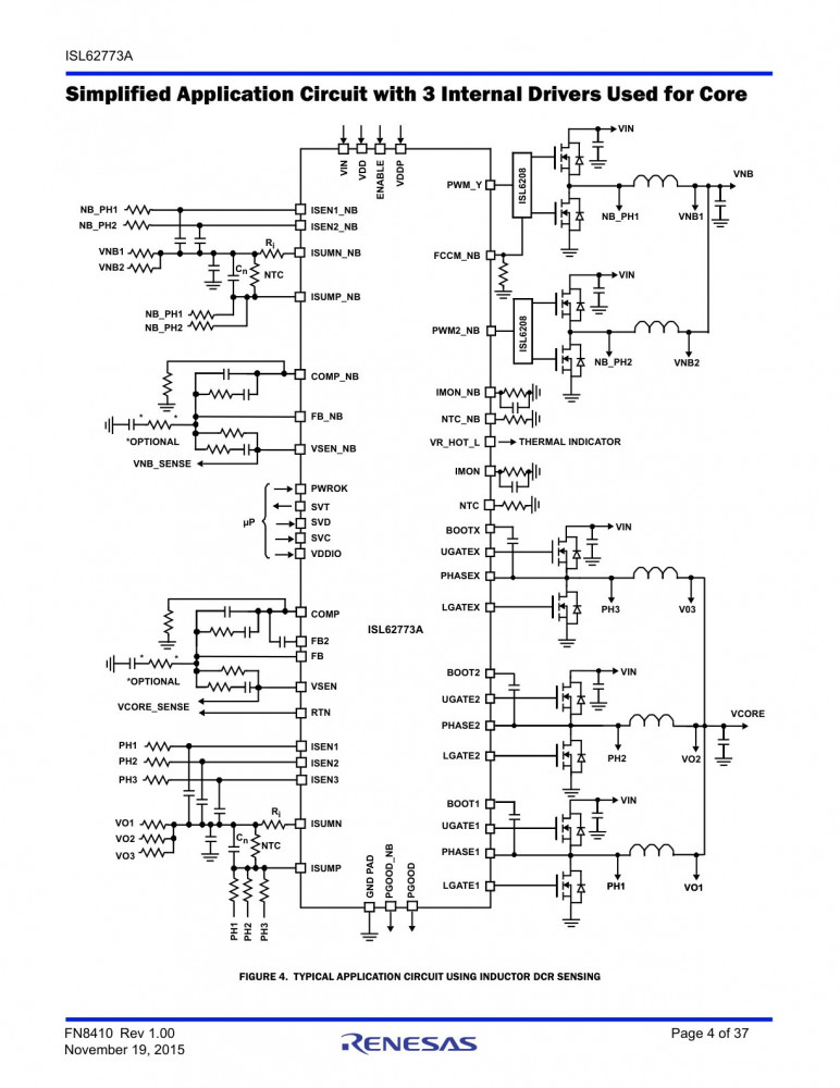 ISL62773A datasheet page 4