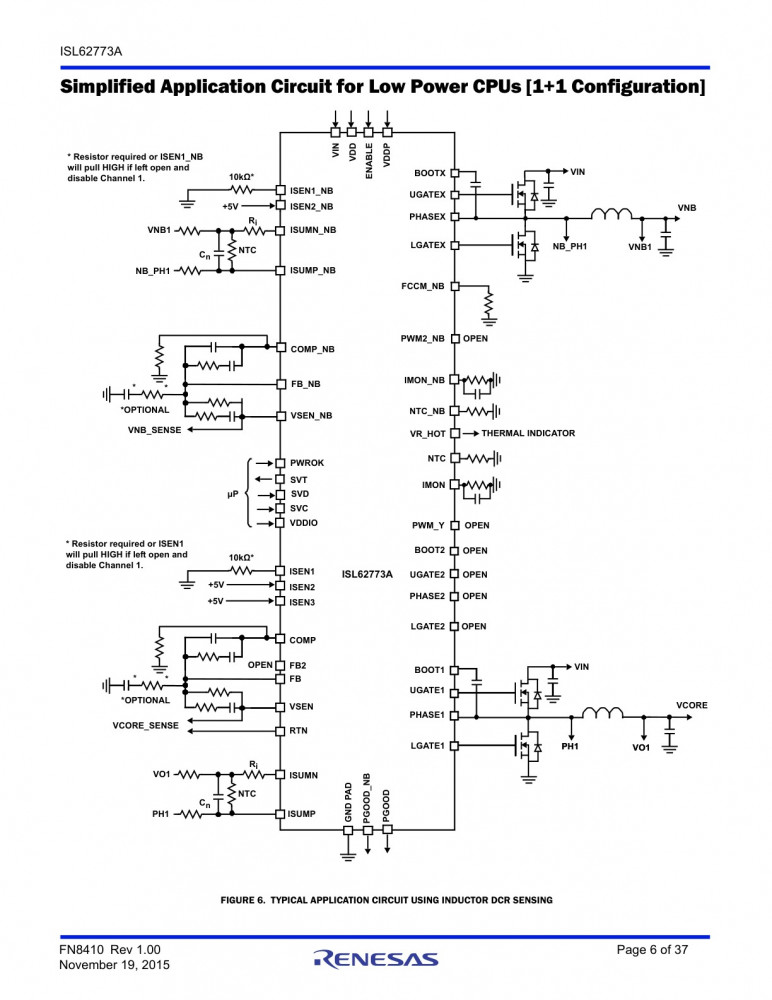 ISL62773A datasheet page 6
