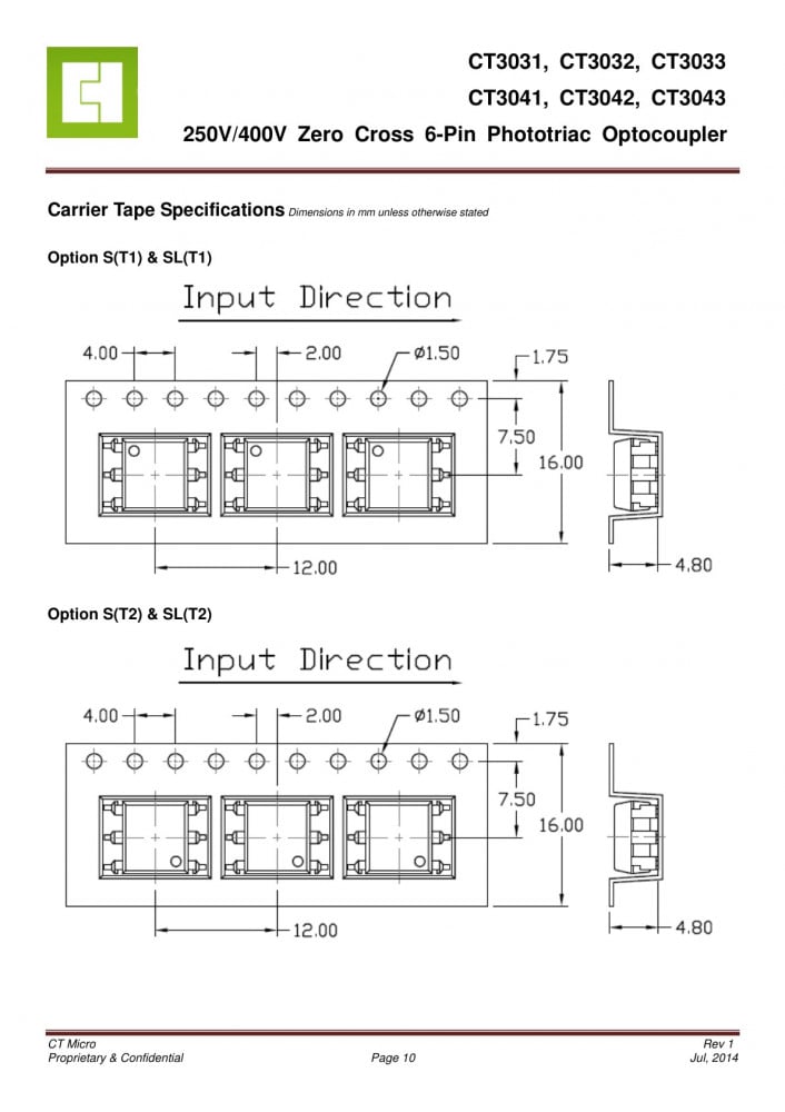 CT3041S T1 datasheet page 10