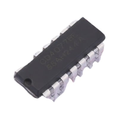 lingxingic CD4075BE(LX) Triple 3-Input OR Gate IC – Gates and Inverters