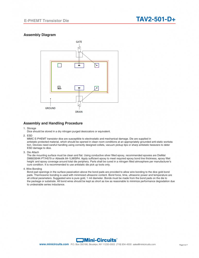 TAV2-501-DG+ datasheet page 6