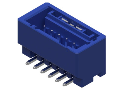 Spot-On Wire-to-Board Header with Nail, 2.00mm Pitch, Single Row, Vertical, 3 Circuits, with Potting Capability, Matte Tin (Sn) Plating, Natural