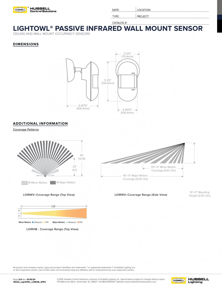 LOIRWVRP product document page 2