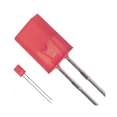 Broadcom HLMP-S501-C0000 Discrete LED Indicator