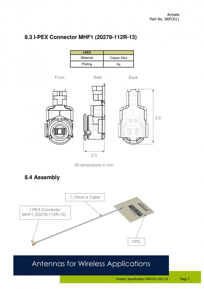 SRFC011-150 technical document page 7