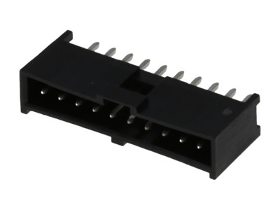 2.54mm Pitch C-Grid III Header, Dual Row, Vertical, 50 Circuits, 0.10µm Gold (Au) Selective Plating