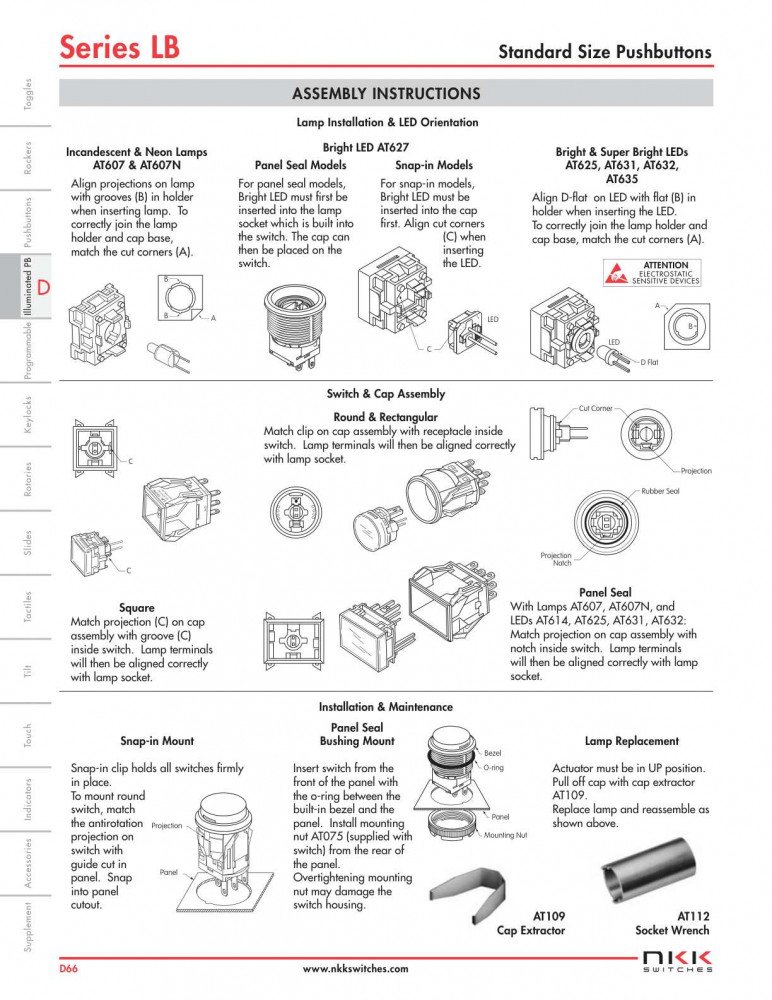 NKK LB series technical document page 8