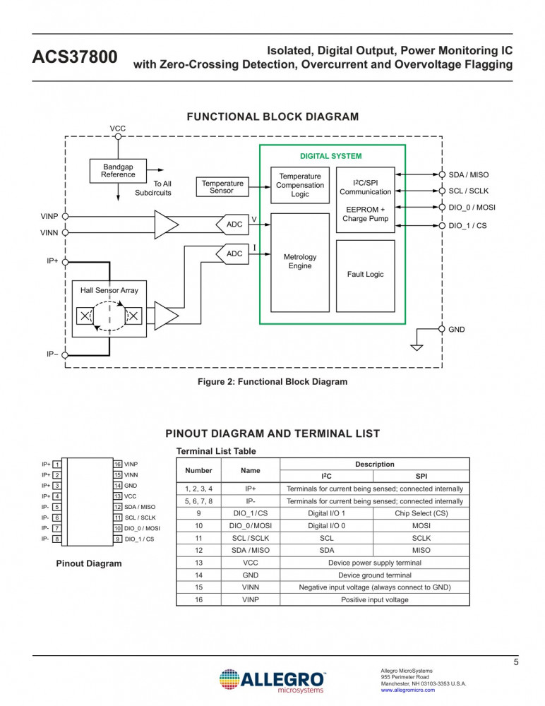 ACS37800 datasheet page 5