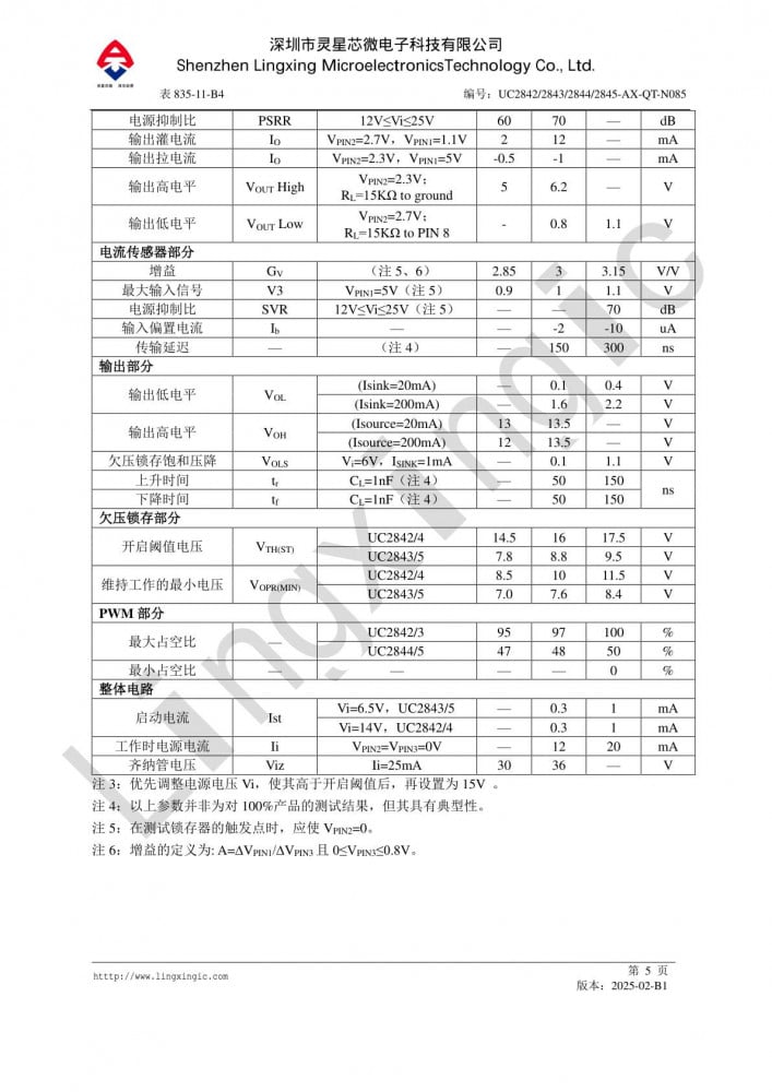 UC2845BD(LX) datasheet page 7