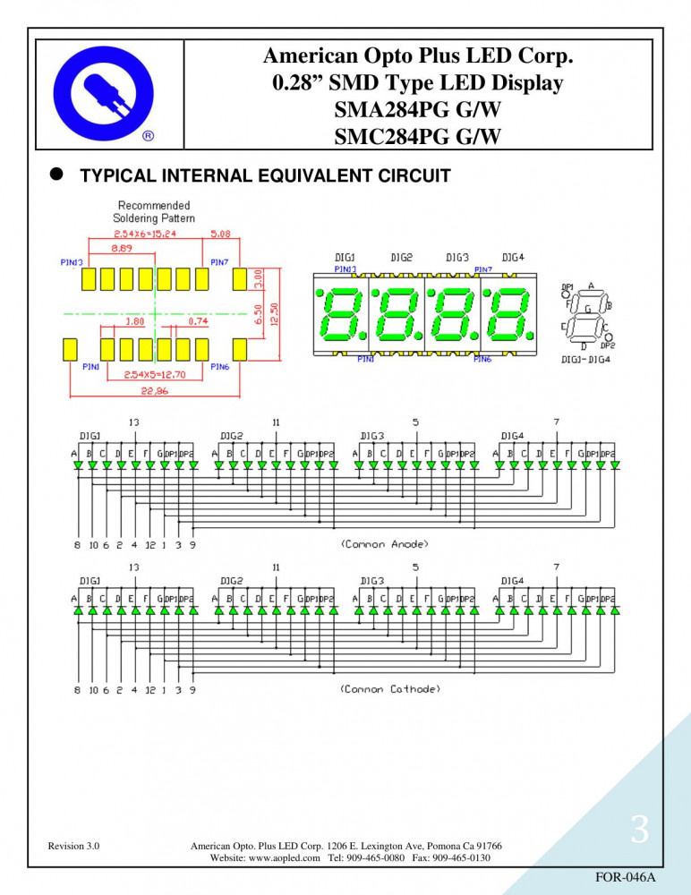 SMA284PG datasheet page 3