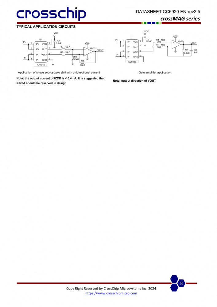 CC6920 datasheet page 8