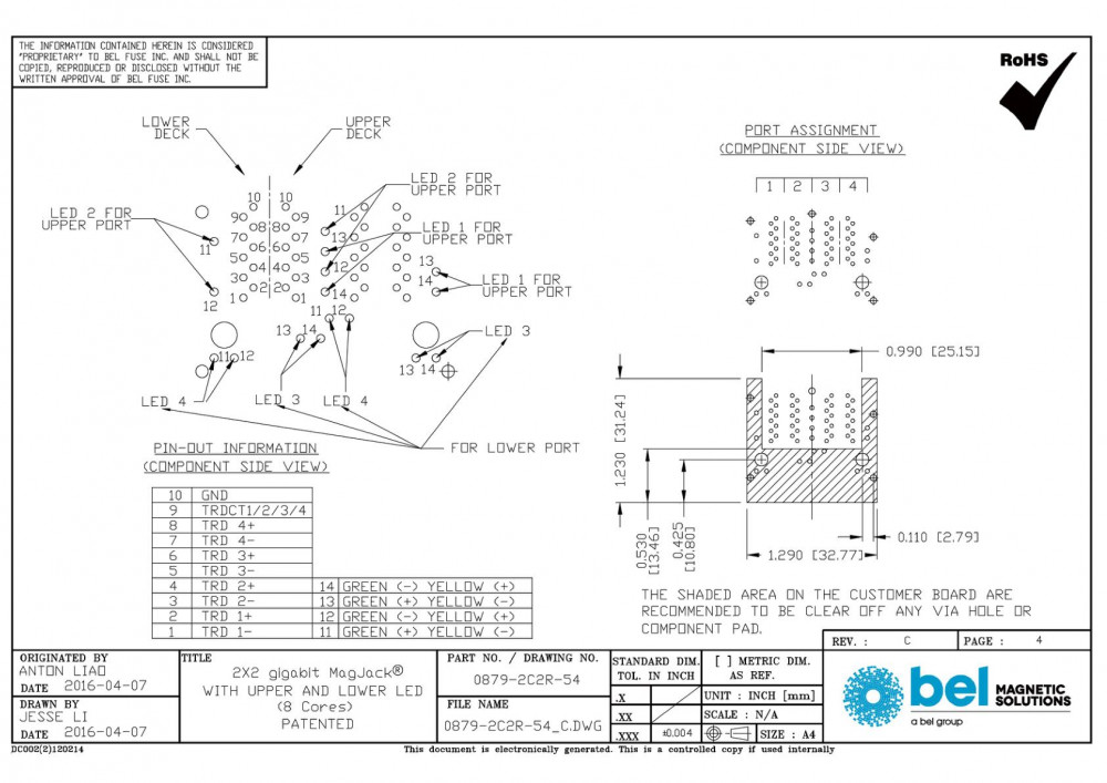 0879-2C2R-54 technical drawing page 3