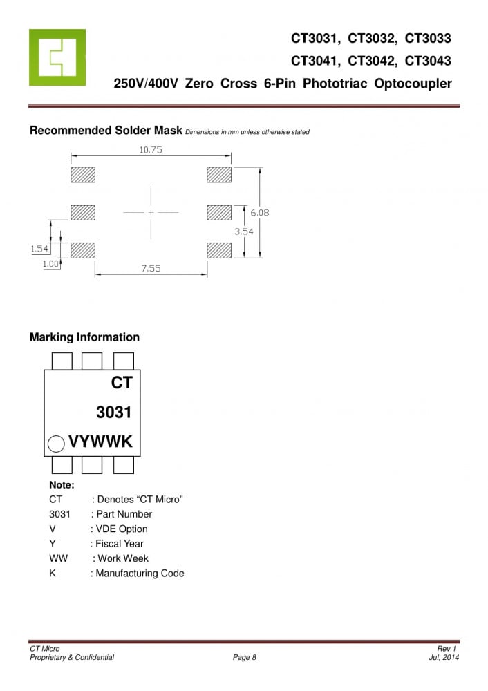 CT3043 datasheet page 8