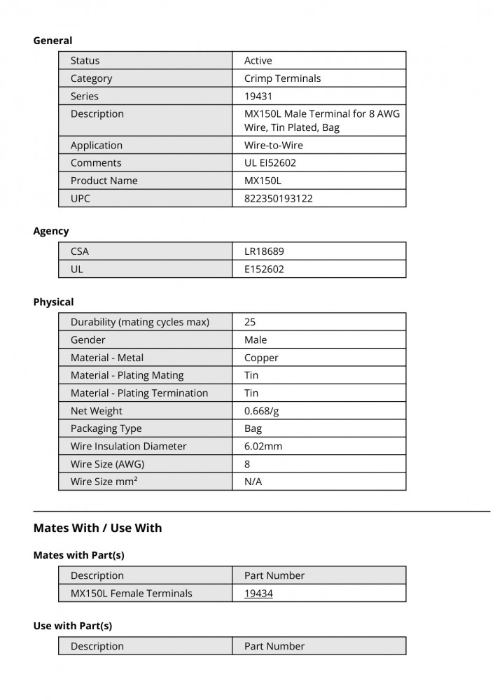 Product document preview, page 2