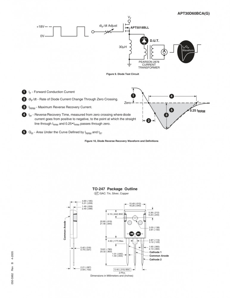 APT30D60BCAG datasheet page 4