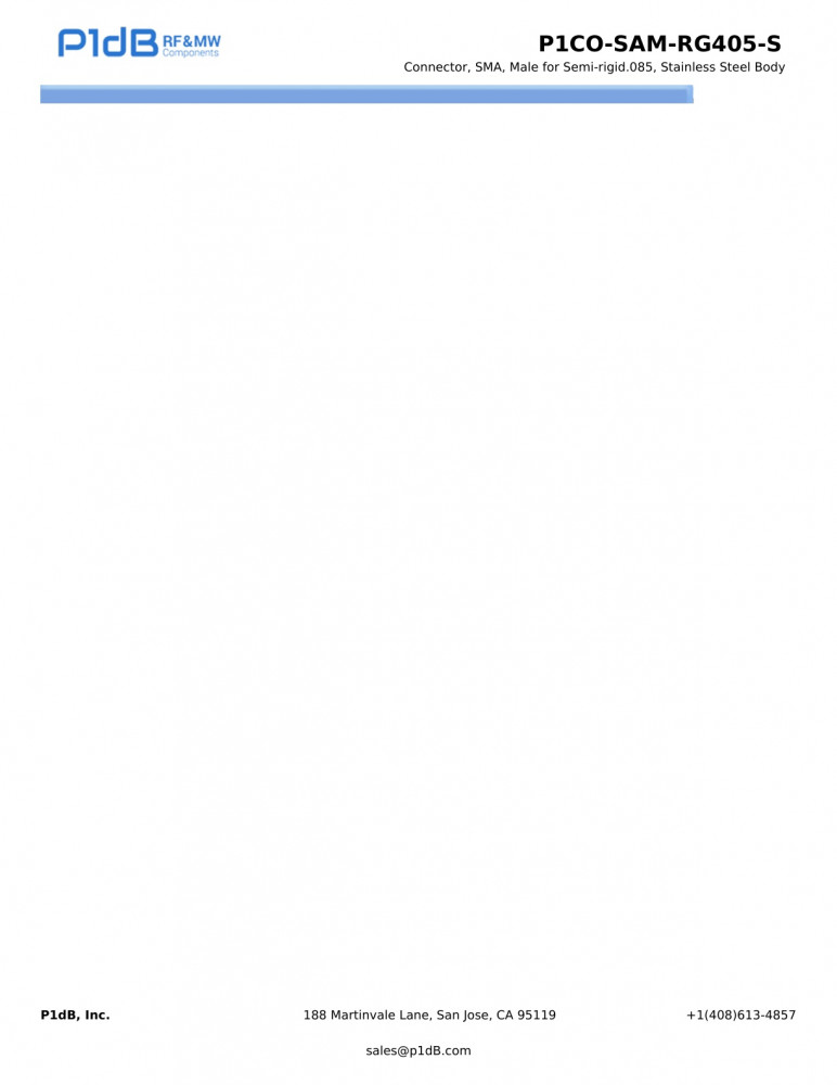 P1CO-SAM-RG405-S technical document, page 3