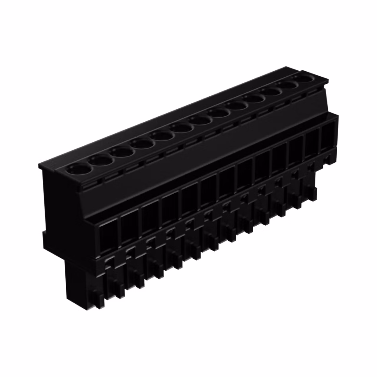 3.50mm Pitch Eurostyle Vertical Plug, Front Wire Entry, 13 Circuits for sale