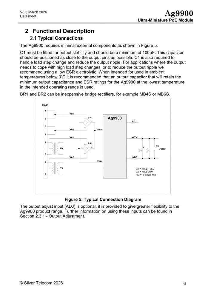 Ag9900 datasheet page 6