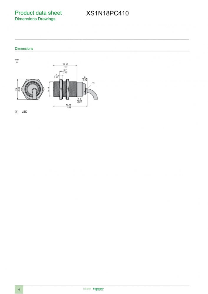 XS1N18PC410 datasheet page 4